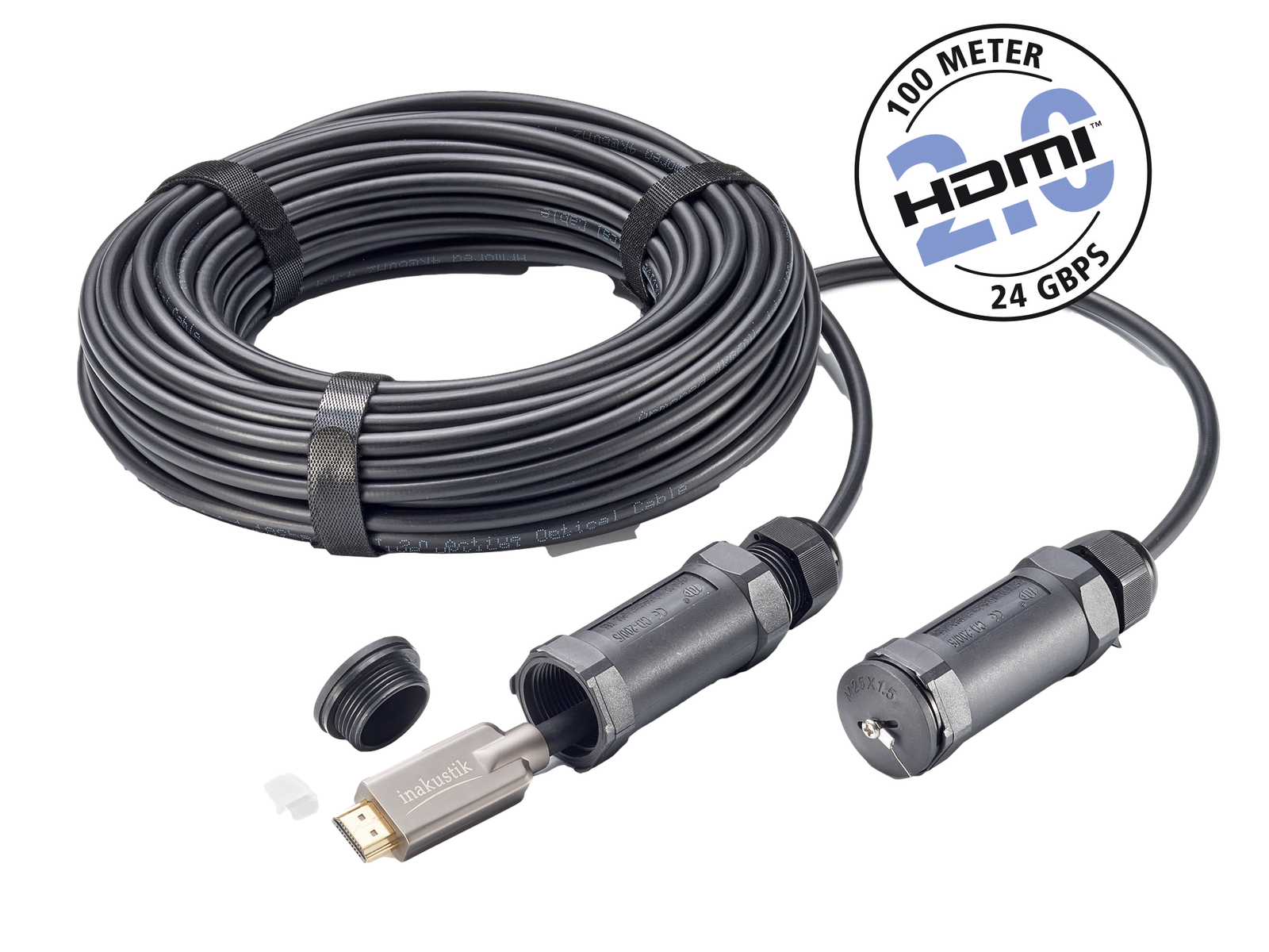 Inakustik Exzellenz High Speed HDMI 2 0b Optical Fiber Cable Up To Inakustik Exzellenz High Speed HDMI 2 0b Optical Fiber Cable Up To